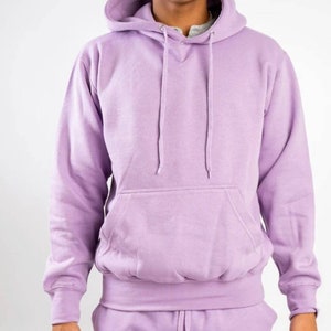 Mens Purple Sweatsuit Mens Purple Hoodie Mens Purple Joggers Mens ...