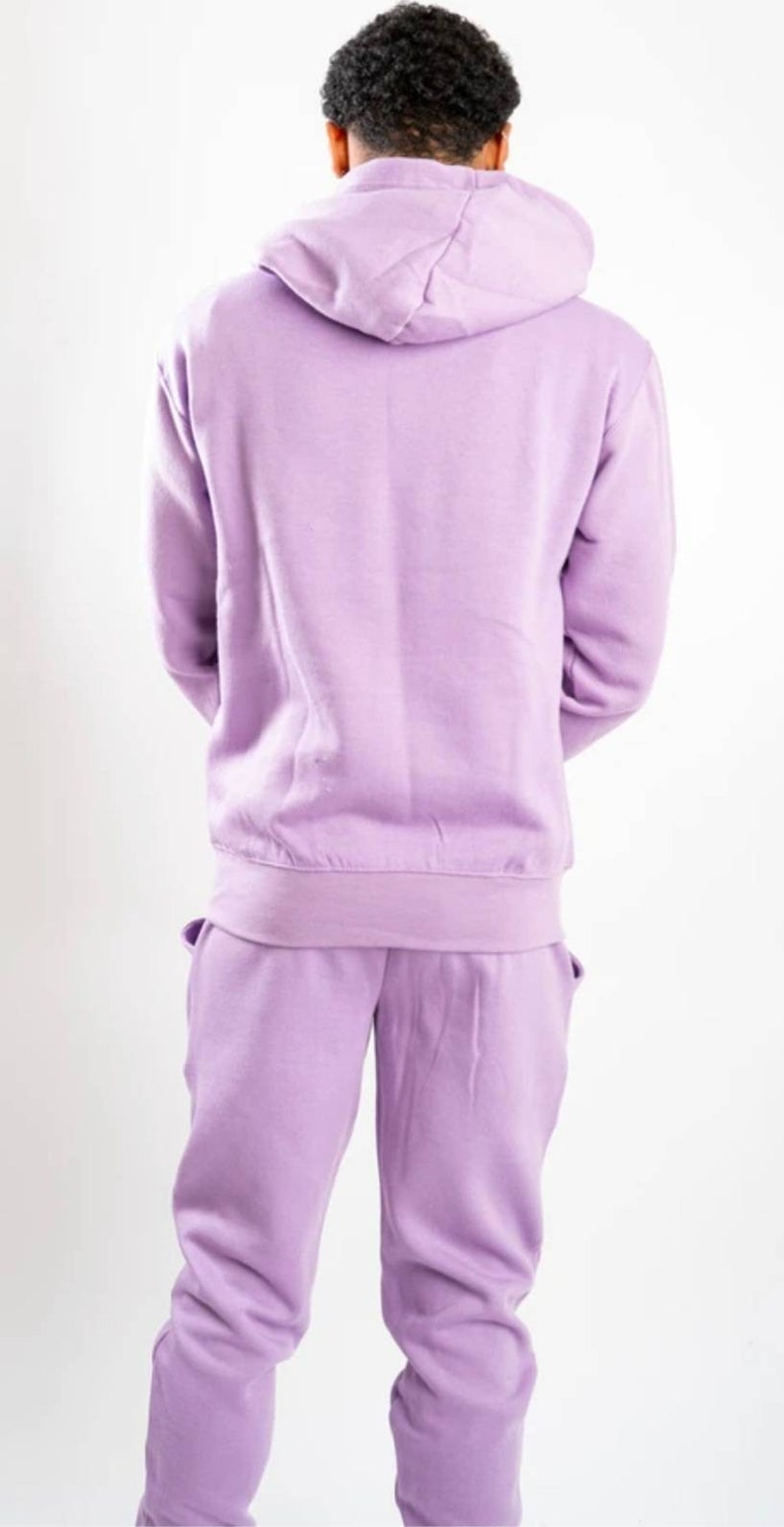 Mens Purple Sweatsuit Mens Purple Hoodie Mens Purple Joggers Mens ...