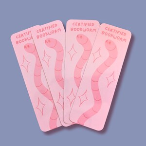 Certified Bookworm – Gifted Bookworm – Bookmark for Kids, Readers ...