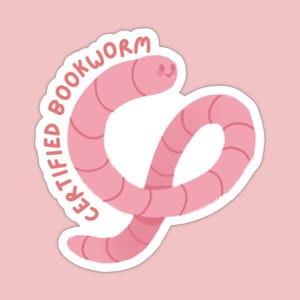 Certified Bookworm – Gifted Bookworm – Bookmark for Kids, Readers ...