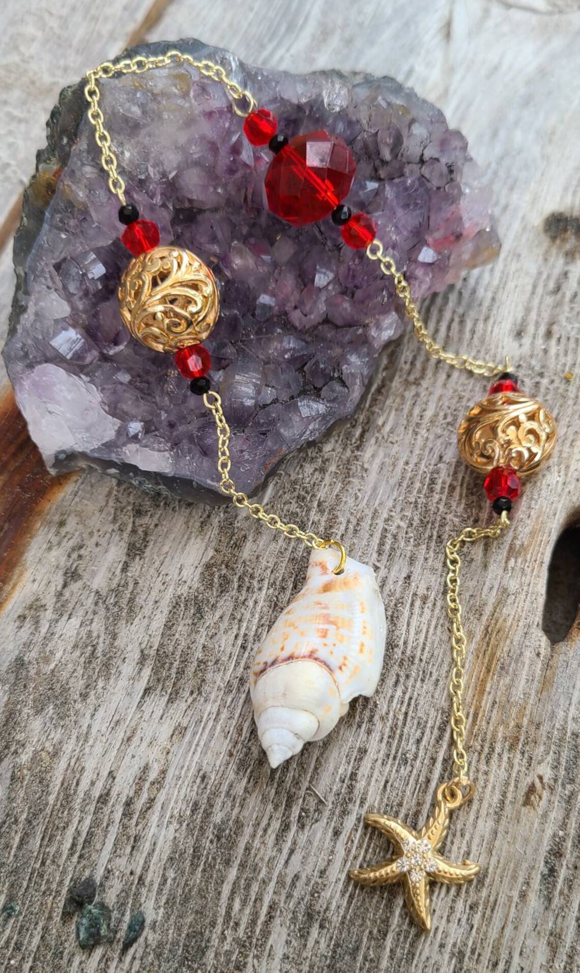 Seashell Pendulum. Wicca Divination Witchcraft Dowsing - Etsy