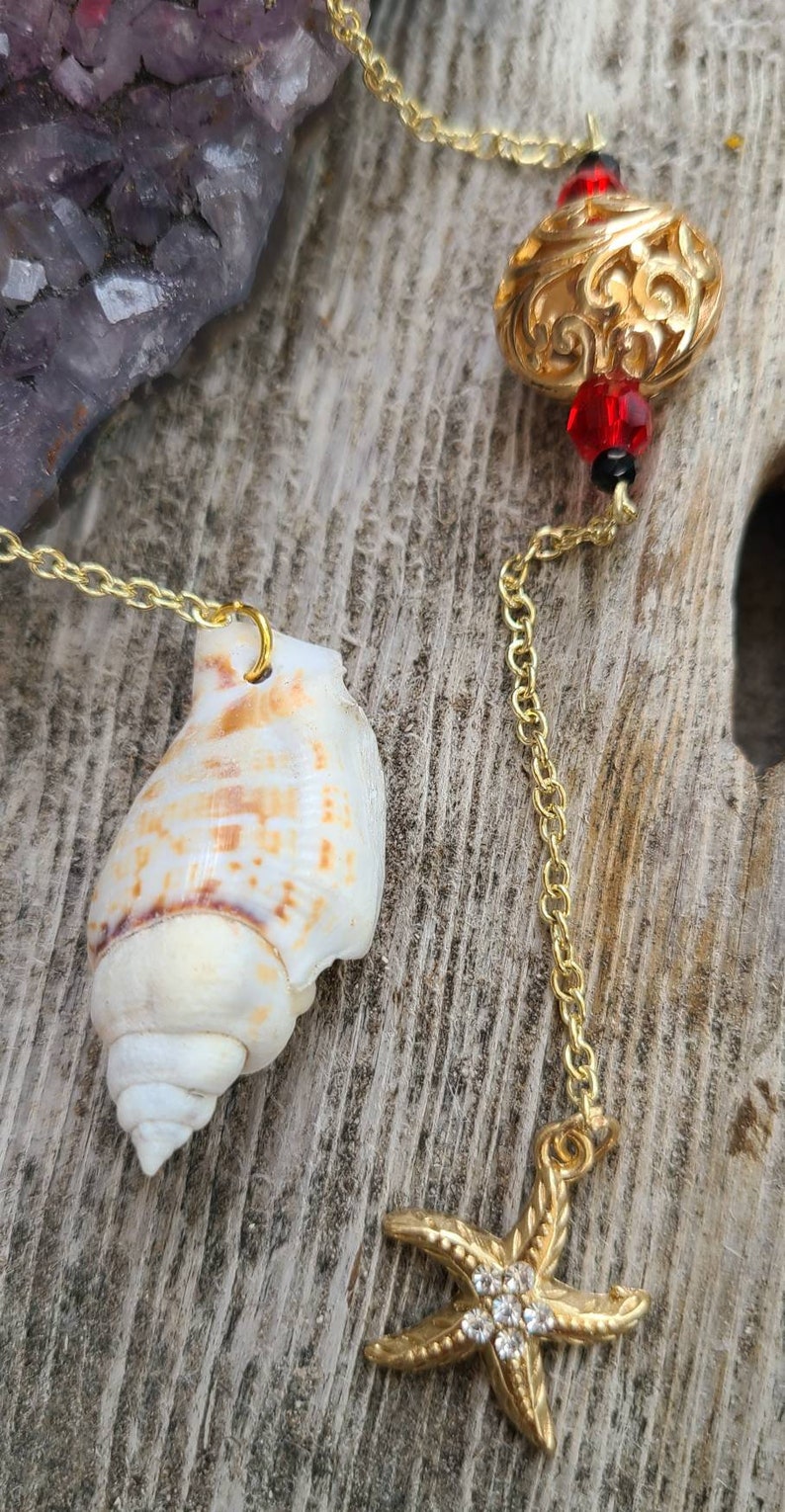 Seashell Pendulum. Wicca Divination Witchcraft Dowsing - Etsy