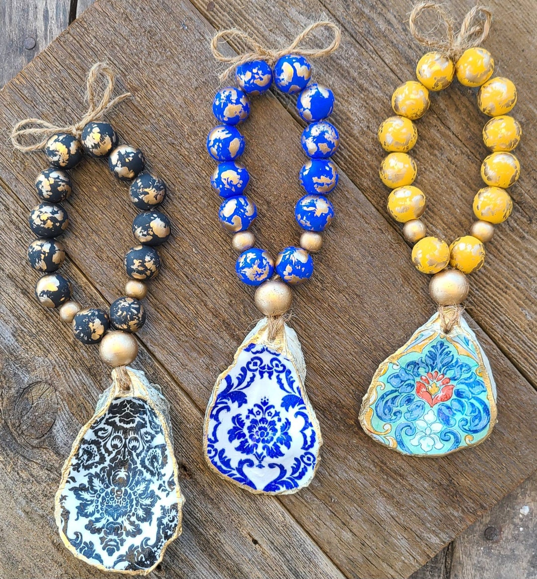Oyster Shell Blessing Beads, Welcome Beads, Bottle Beads - Etsy