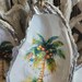 Oyster Shell Ornament Palm Trees - Etsy