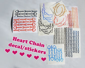 Chain Stickers | Etsy