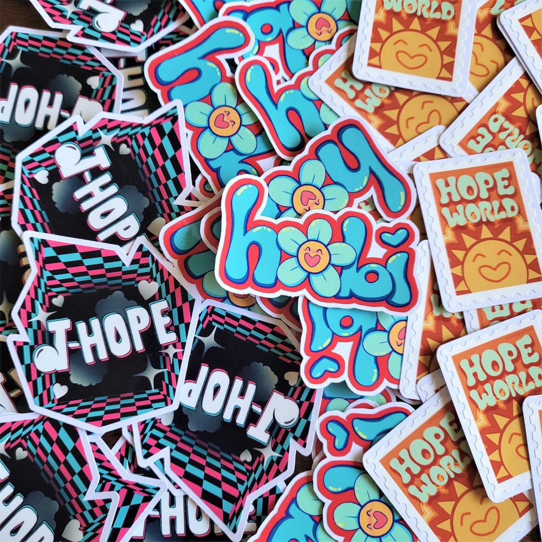 J-hope Stickers | Hobi Flower | Hope World | Jack in the Box - Etsy