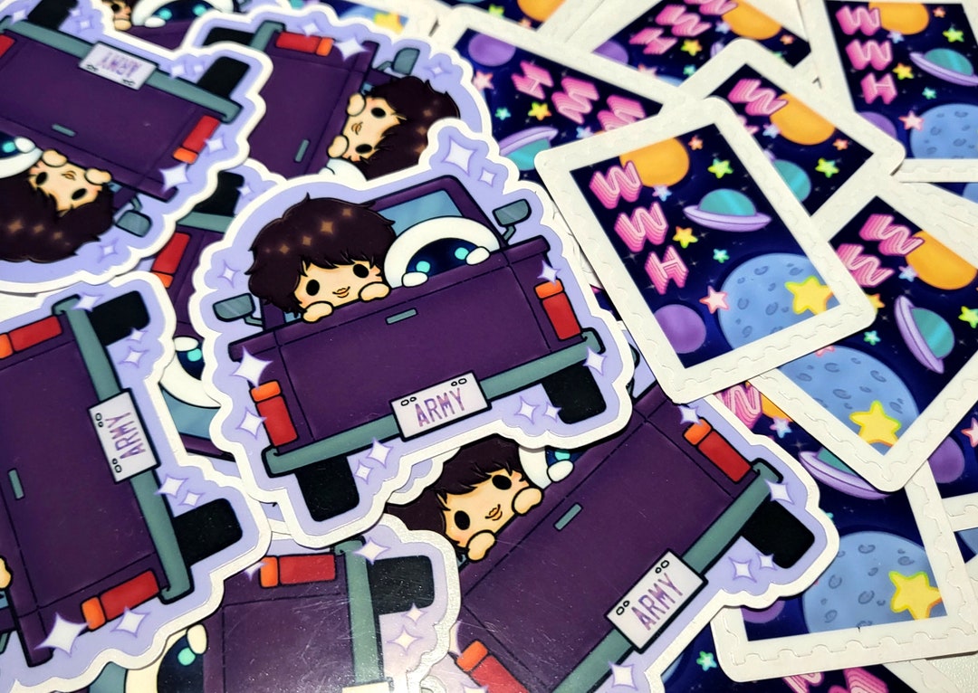 Jin Stickers | the Astronaut | WWH - Etsy