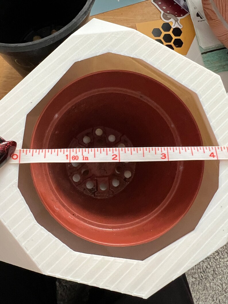 XL D20 Planter | Dnd Dice | 3D Printed | Hand-painted | Houseplants ...