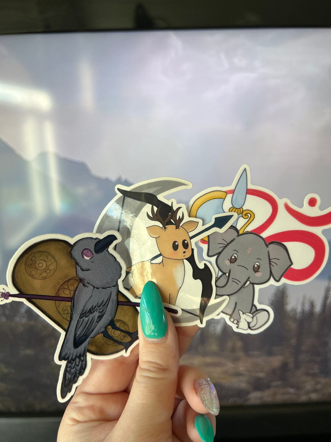 Deity Designs Stickers | 3” Vinyl Stickers | Laptop Decal | the ...