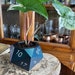 D20 Planter | Dnd Dice | 3D Printed | Hand-painted | Houseplants Pots ...