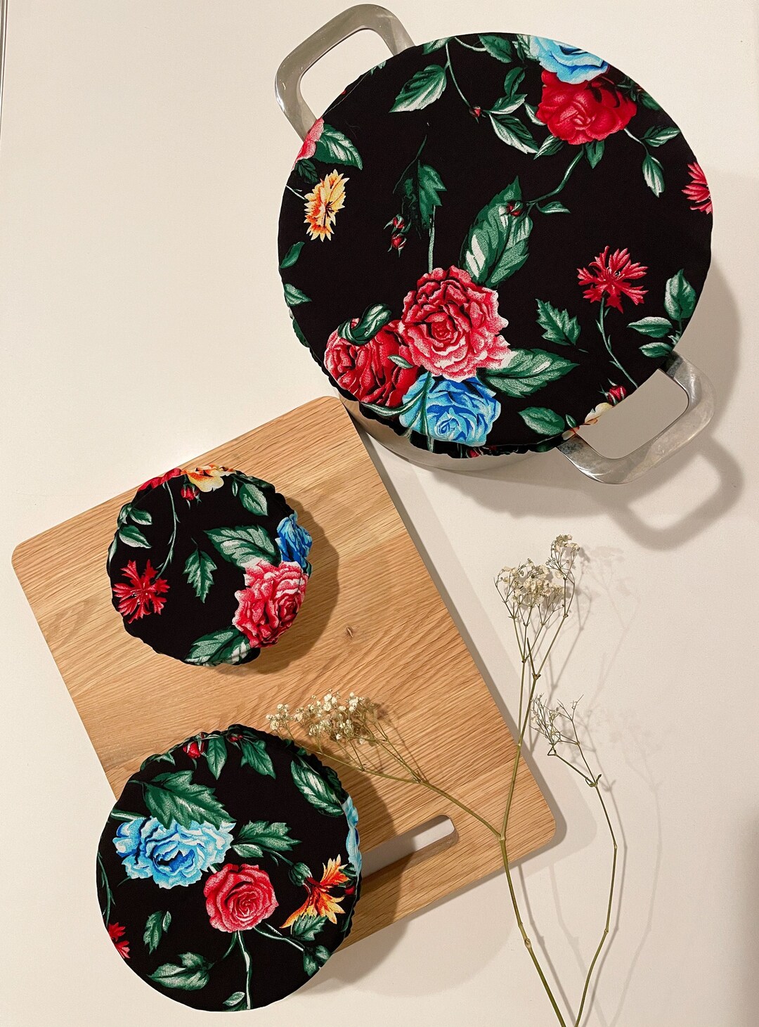 Reusable Bowl Covers Zero Waste Bowl Covers Set 3 - Etsy