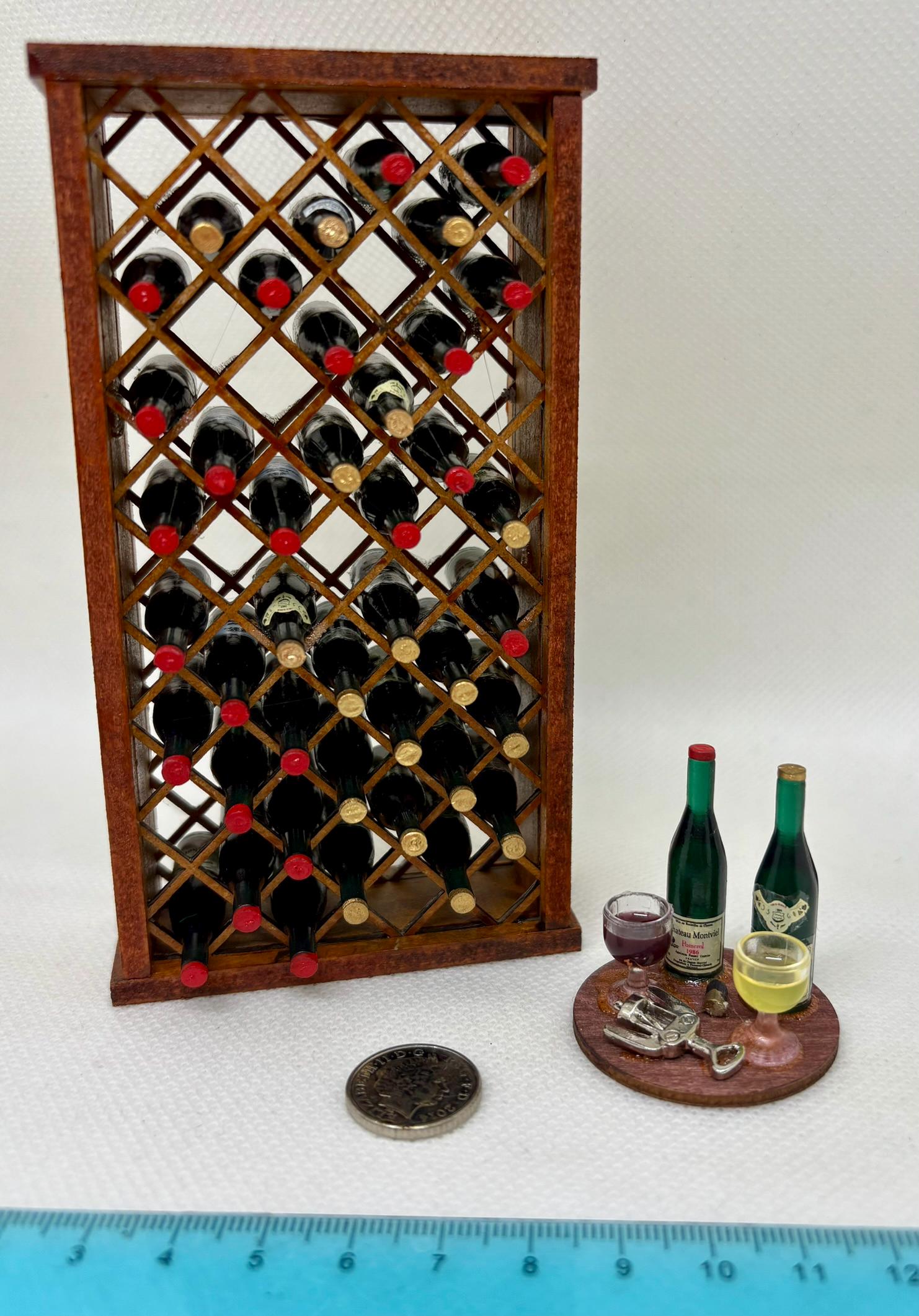 Miniature Wine Displays - Etsy