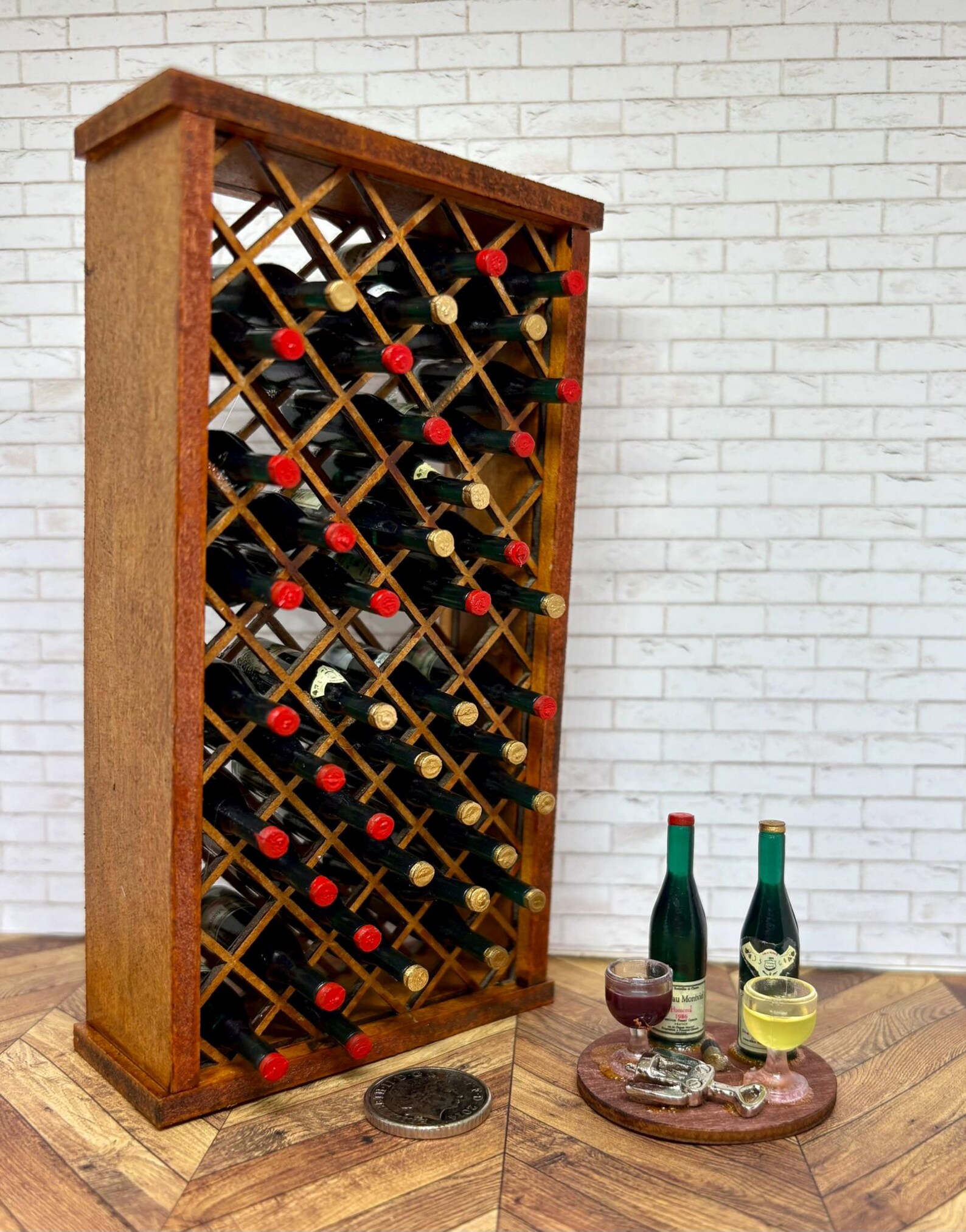 Miniature Wine Displays - Etsy
