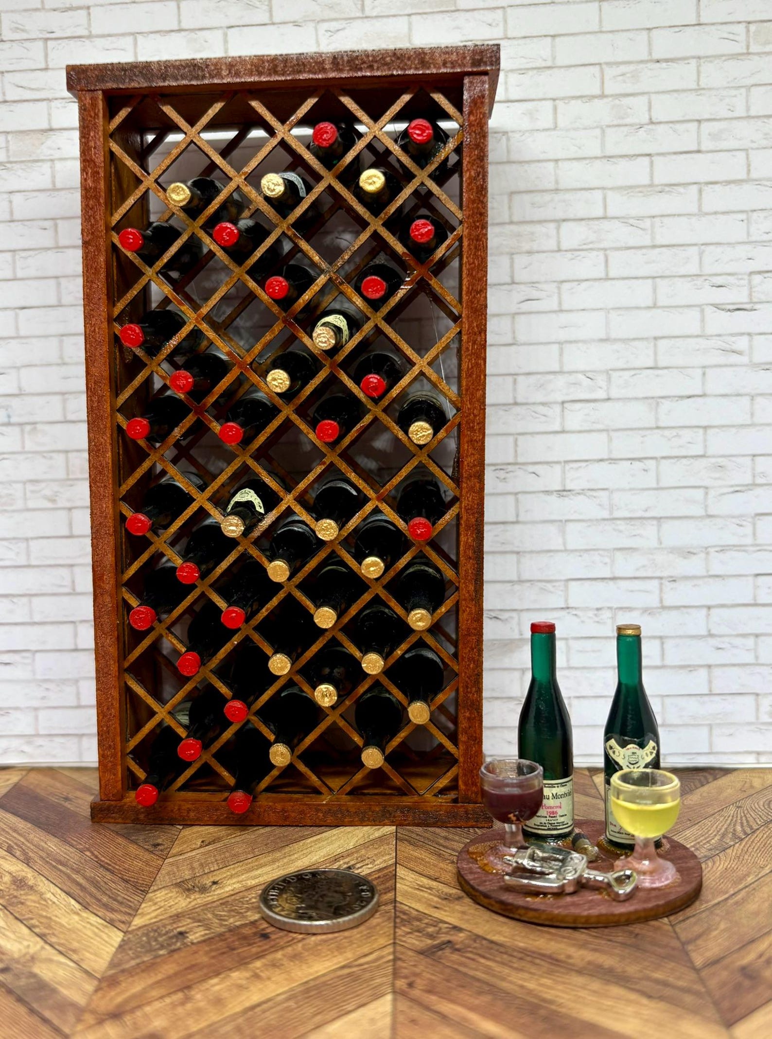 Miniature Wine Displays - Etsy