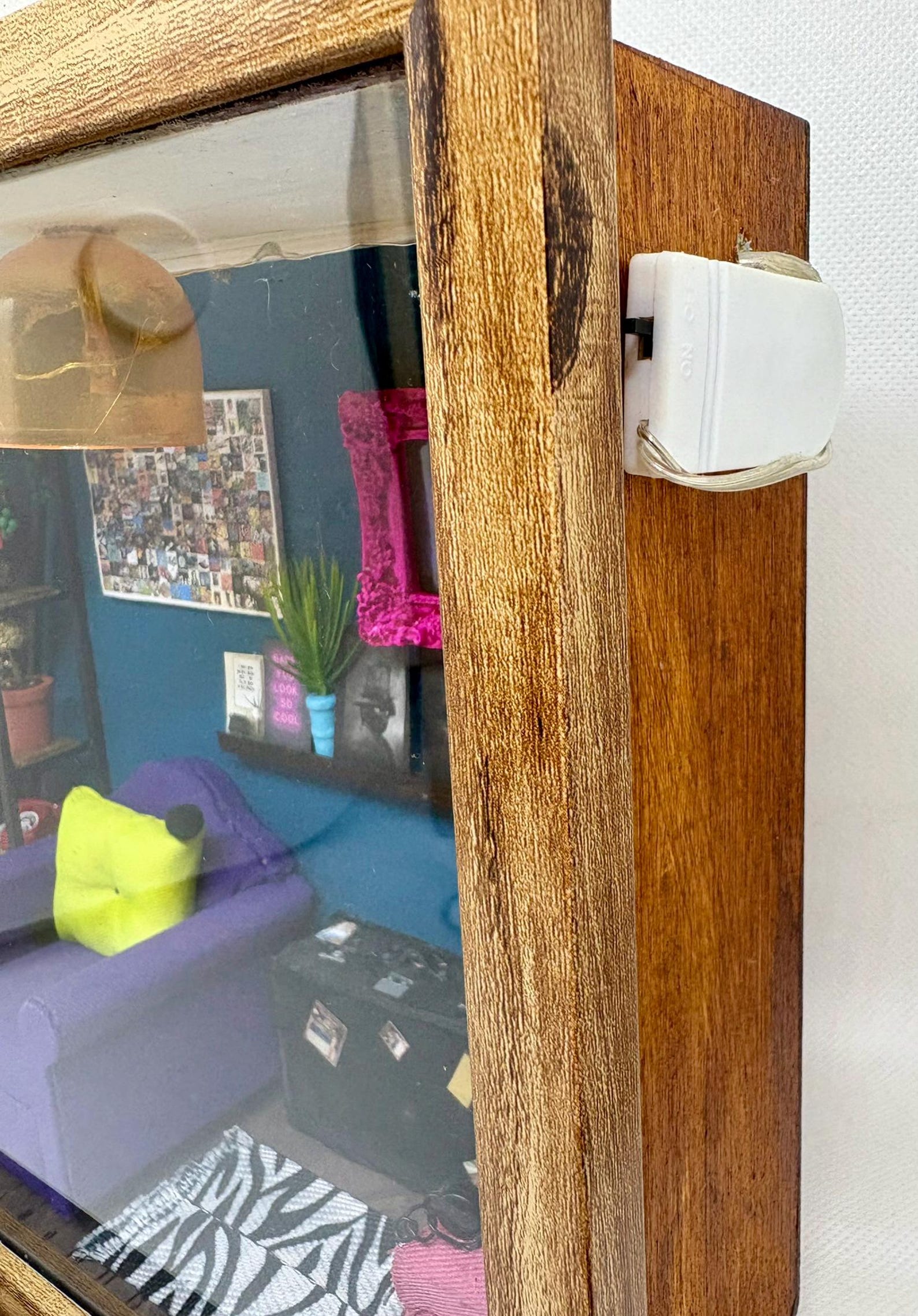 Music Room Diorama / Book Nook - Illuminated - Etsy