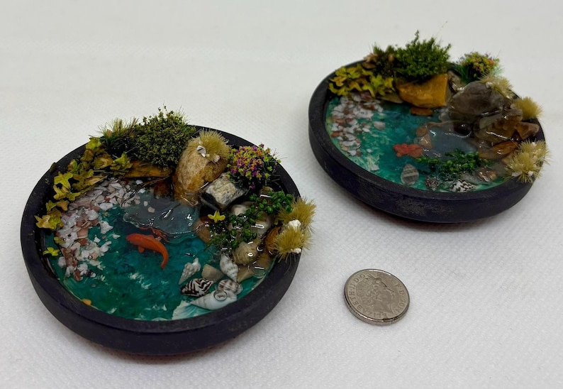 Miniature Garden Fish Pond - Etsy