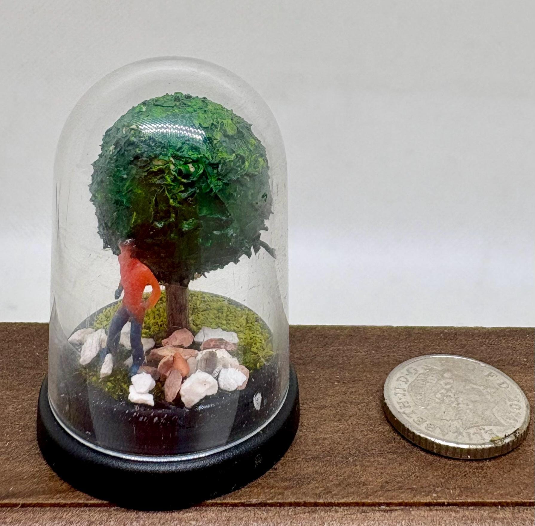Miniature "glass" Dome Unique Decor - Etsy