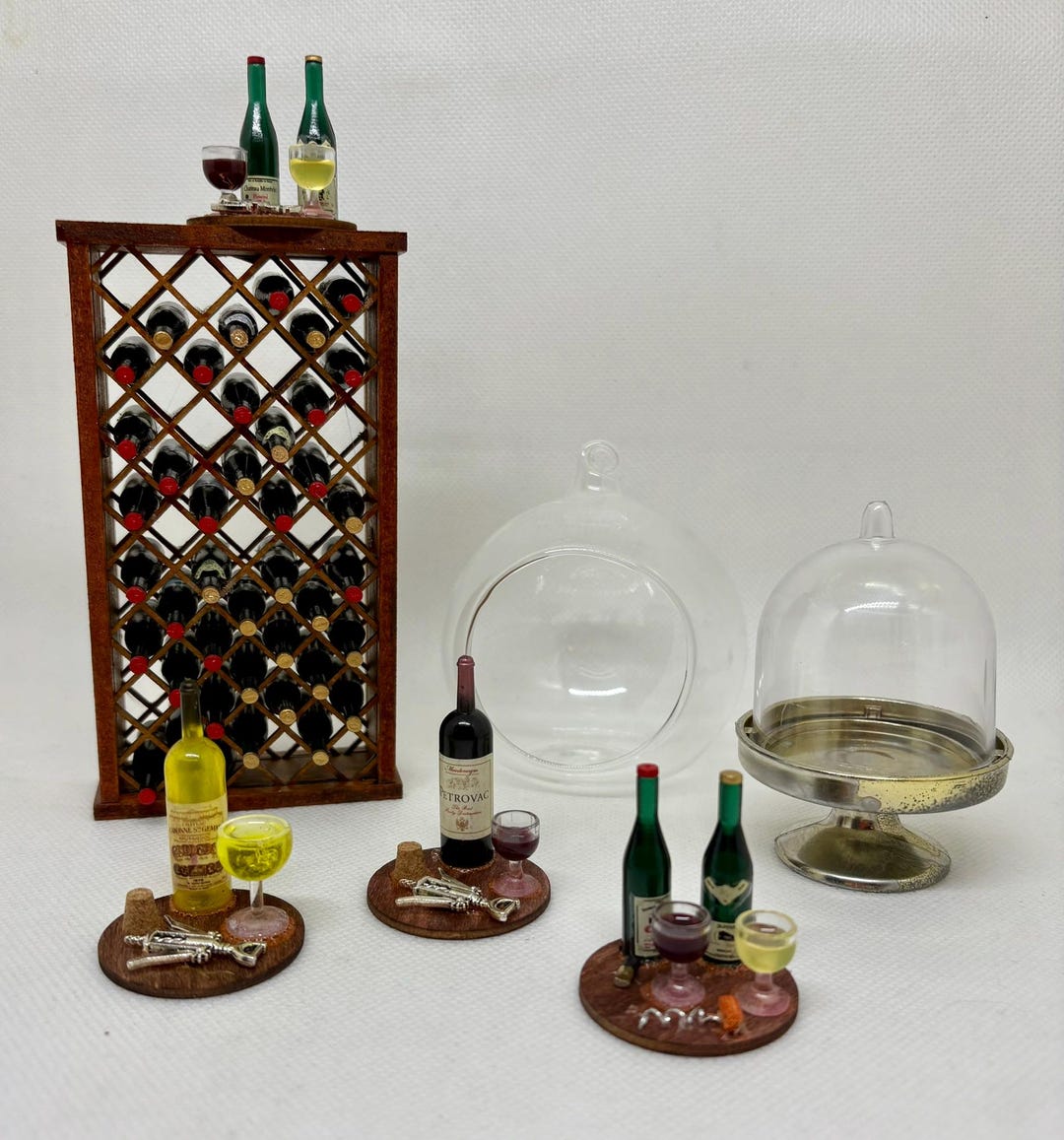 Miniature Wine Displays - Etsy