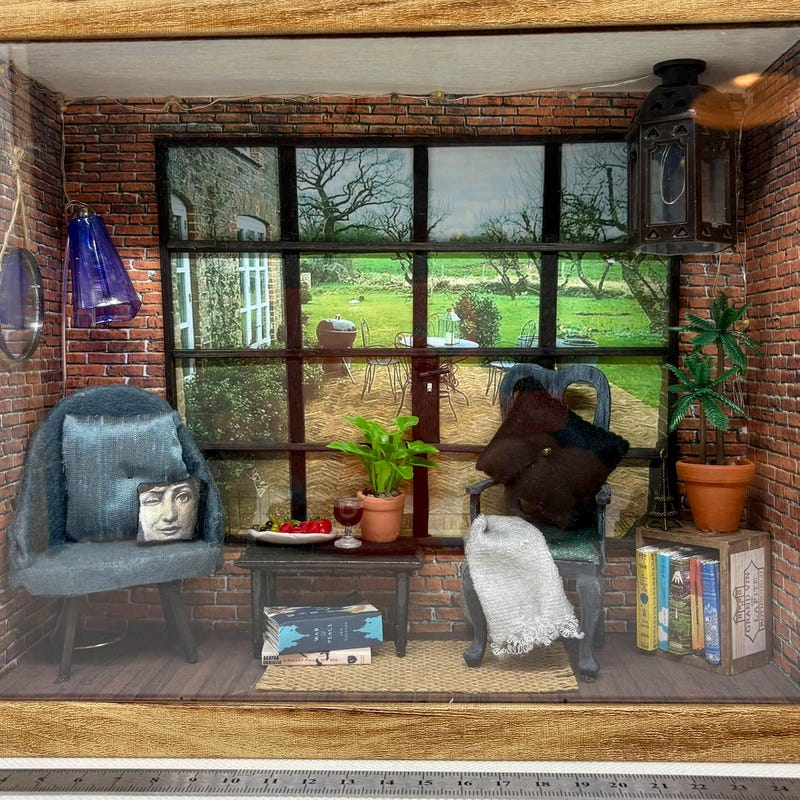 Completed Miniature Room Box - Etsy UK