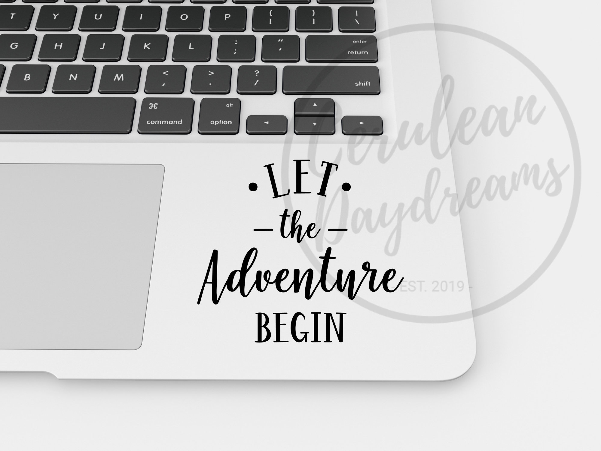 Let the Adventure Begin Vinyl Decal, Outdoor Nature Decal, Mountain Car ...
