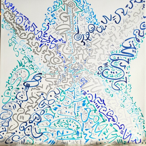 Light Language Custom Channeled Canvas Wall Art - Etsy