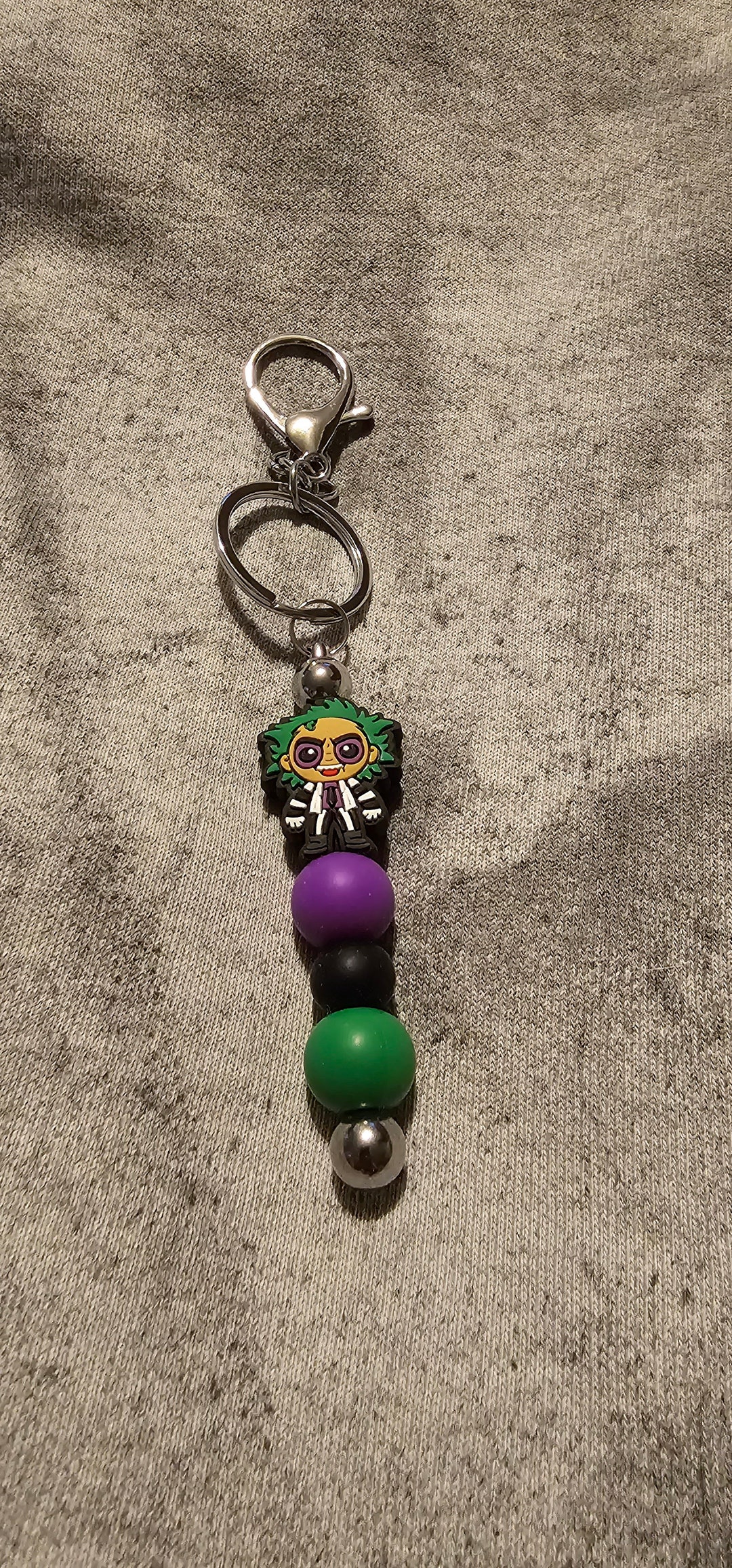 Beetlejuice Keychains Scary Villain Serial Killers Silicone - Etsy