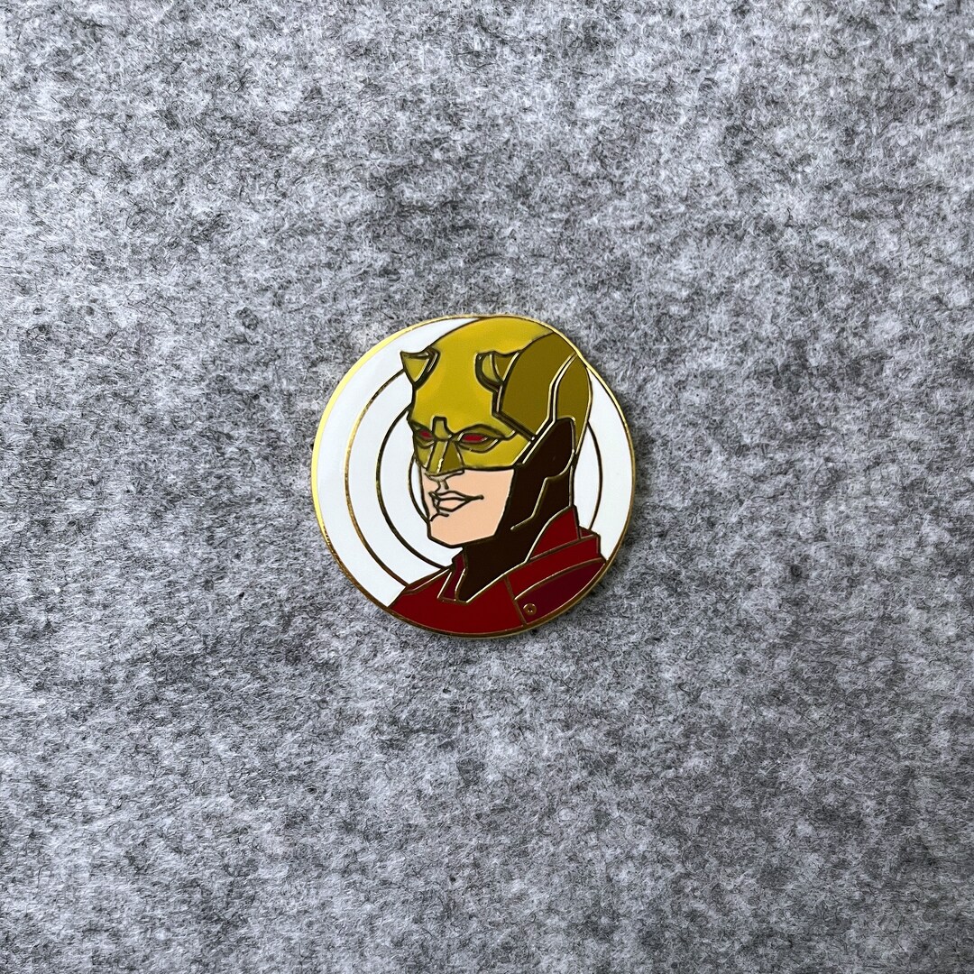 Gold Daredevil Pin 2 Hard Enamel Daredevil Pin - Etsy