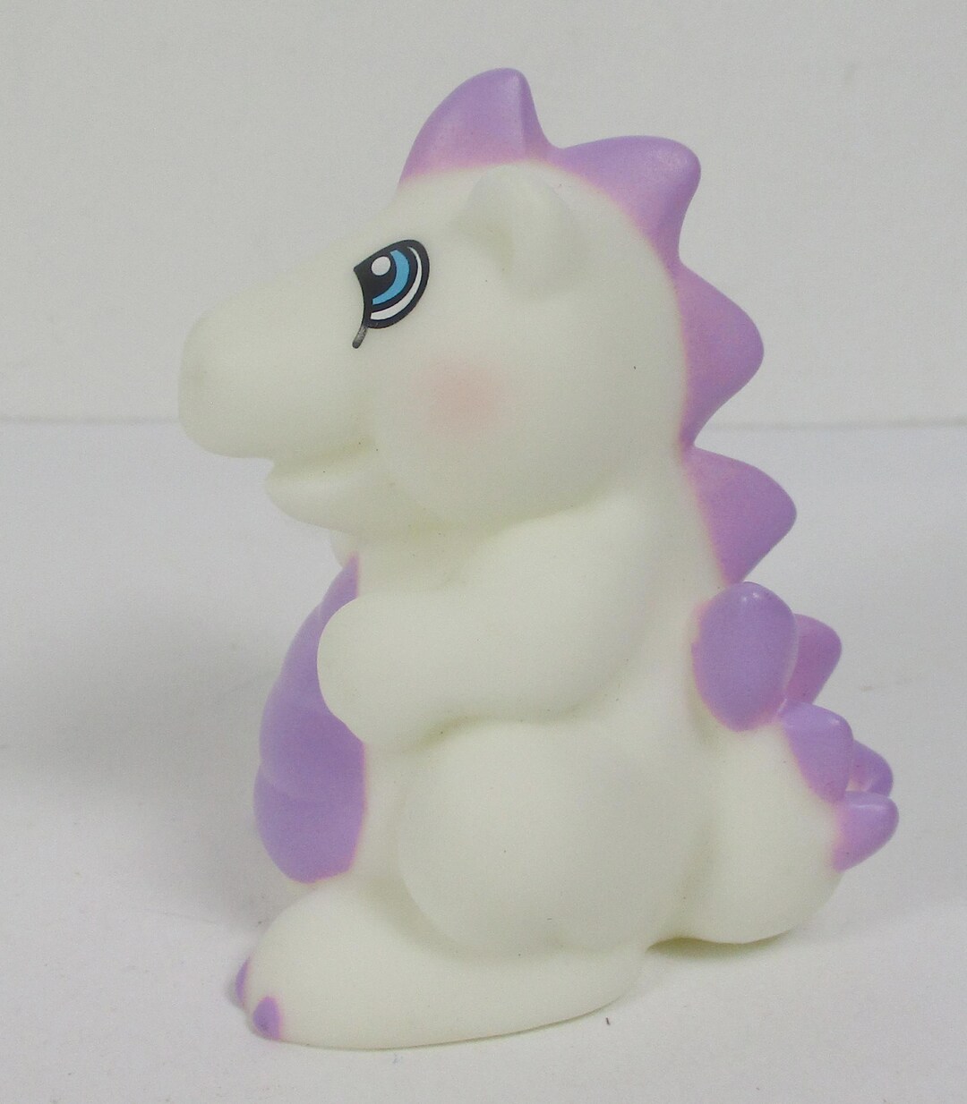 HQG1C Spring Sprout Baby DRAGON Purple Glow in the Dark White Nostalgic ...