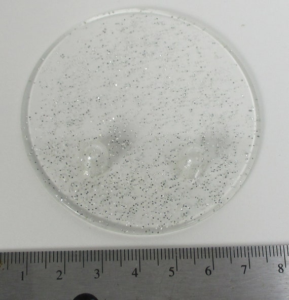 HQG1C Silver Glitter Clear STAND Base Only for Rearing Pose - Etsy