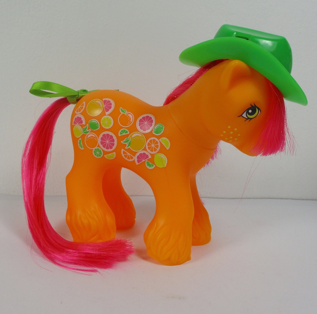 HQG1 Classic Custom Pony Citrus Squeeze Farmer Boy Brother Orange With ...