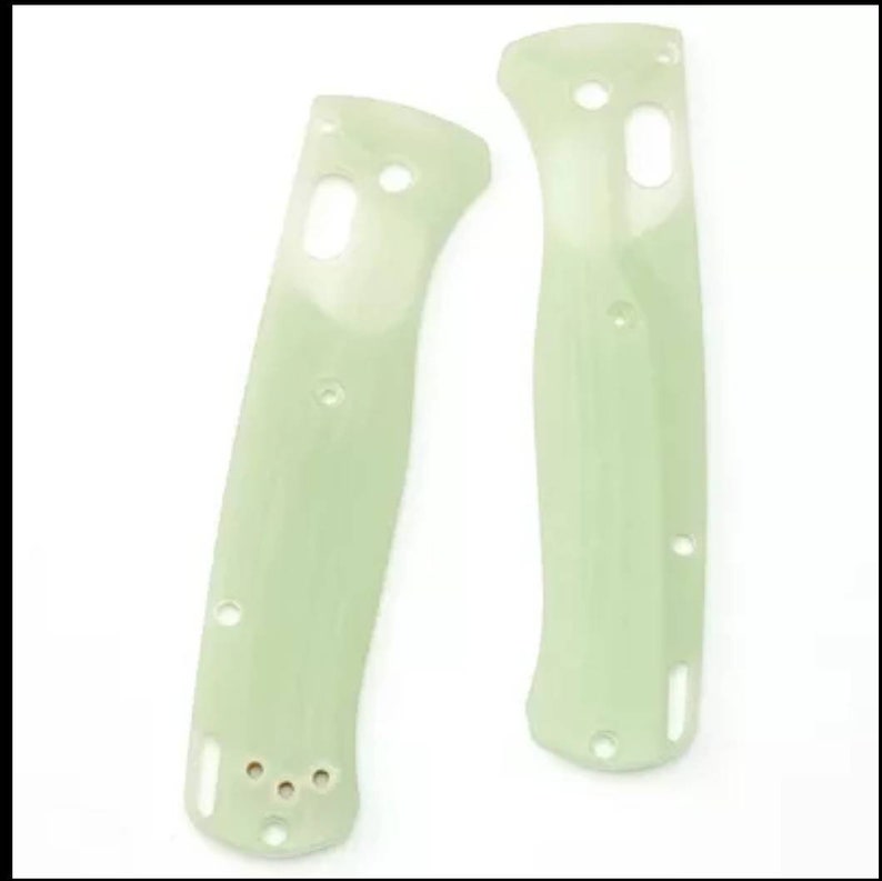 Benchmade Bugout Custom Ghost Jade G10 Scales - Etsy