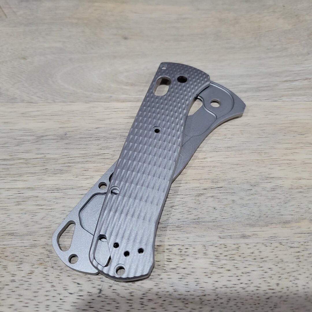Titanium "diamond Hands" Custom Scales for Benchmade Bugout 535 - Etsy