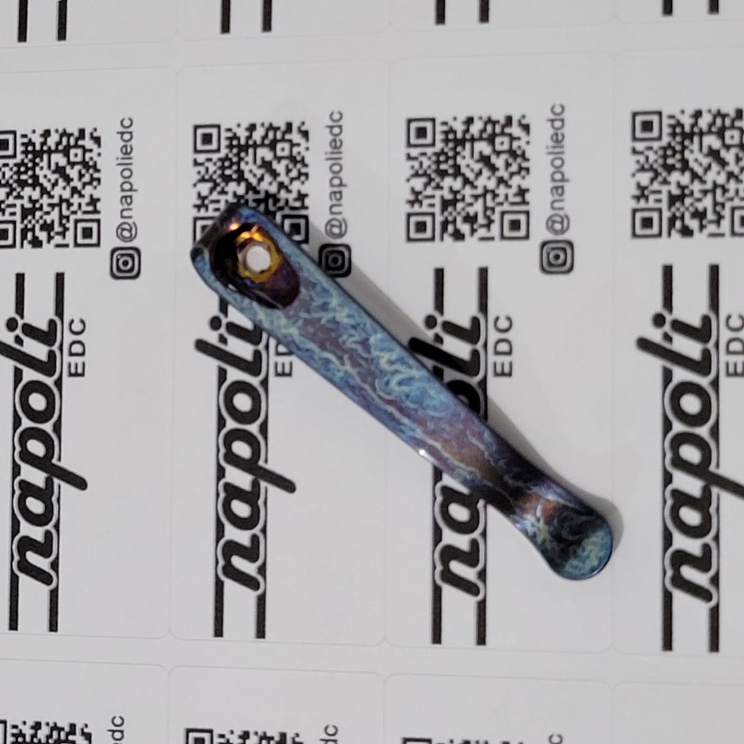 Titanium Flattop Deep Carry Pocket Clip for Sebenza -electro - Etsy