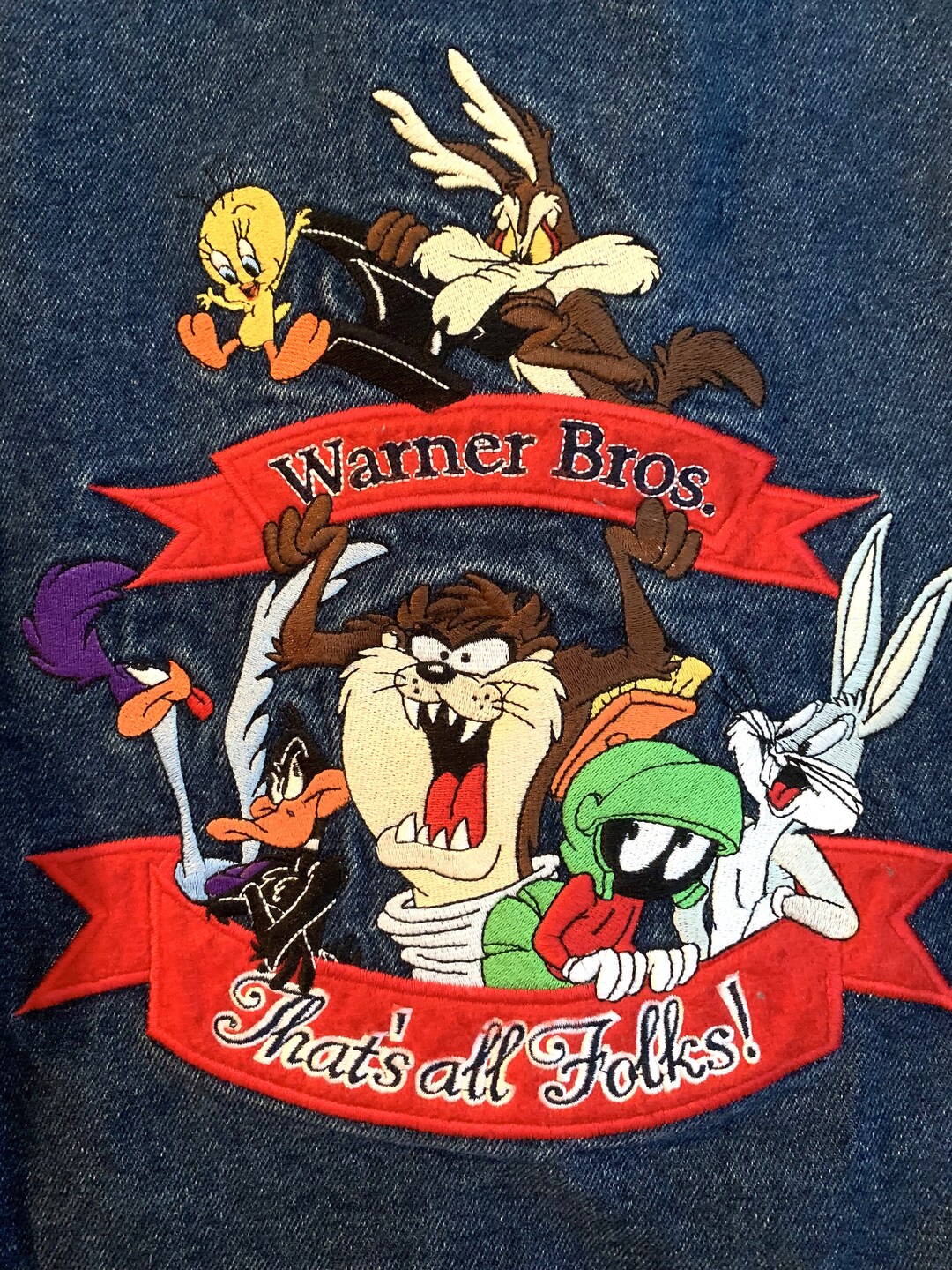 Vintage Looney Tunes Jacket - Etsy