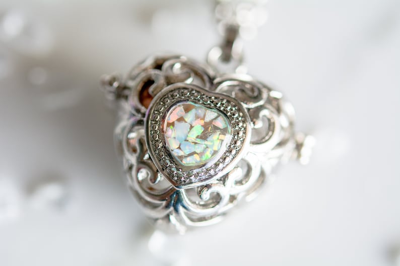 Crushed Opal Keepsake Bottle Mini Urn Ash Cremation - Etsy