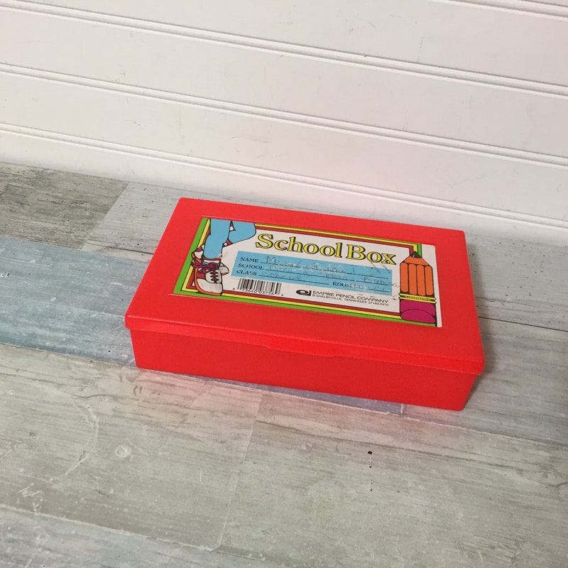 80s Pencil Case - Etsy