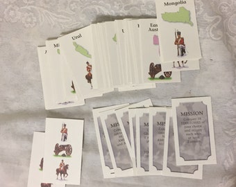 Risk Mission Cards - Etsy