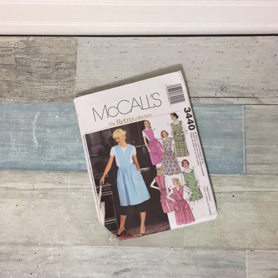 Mccall's Retro Collection APRONS Sewing Pattern 3440 - Etsy