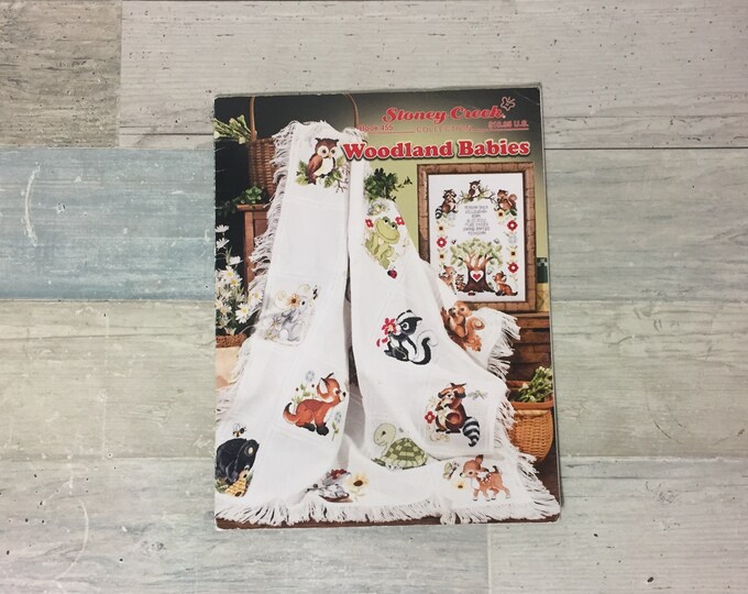 Woodland Babies Cross Stitch Pattern Chart Leaflet Stoney Creek Book ...