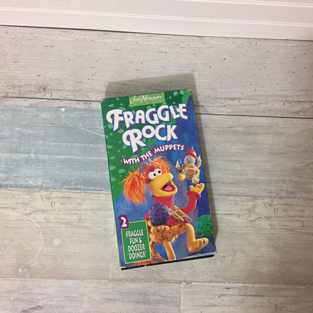 Fraggle Rock With the Muppets VHS, Fraggle Fun, Doozer Doings, Volume 2 ...