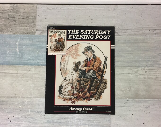 Hunting Pals the Saturday Evening Post Cross Stitch Chart Pattern ...