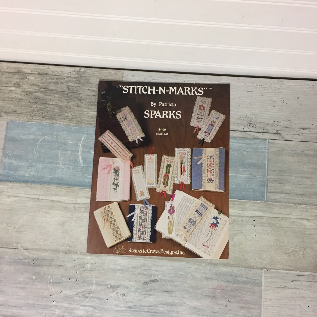 Stitch N Marks Bookmarks Cross Stitch Pattern Leaflet Chart Jeanette ...