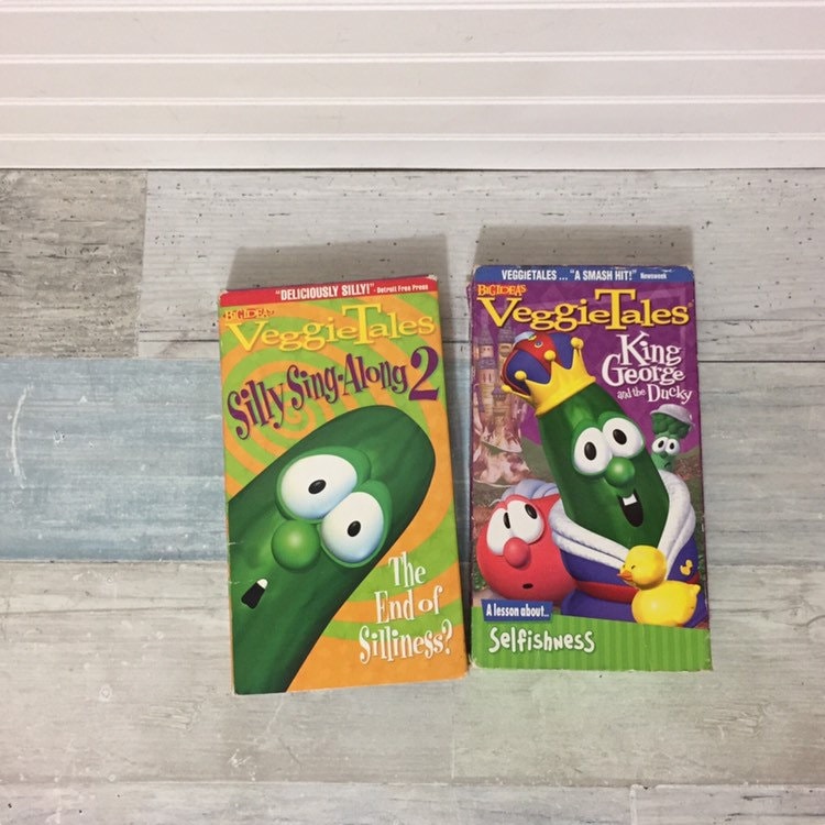 Veggietales Silly Sing-along 2 VHS the End of Silliness, King George ...