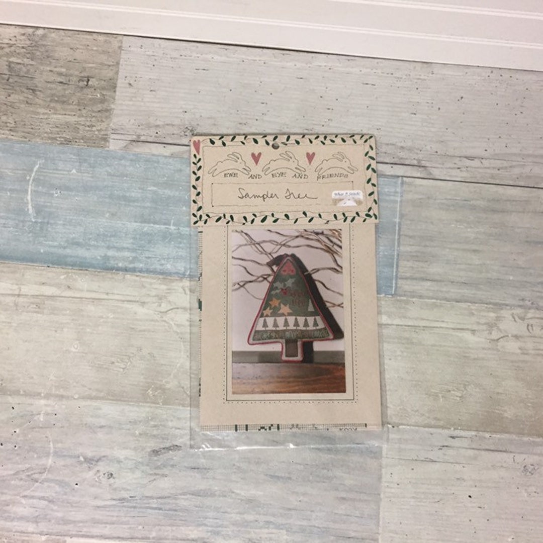 Sampler Christmas Tree Cross Stitch Pattern Chart - Etsy