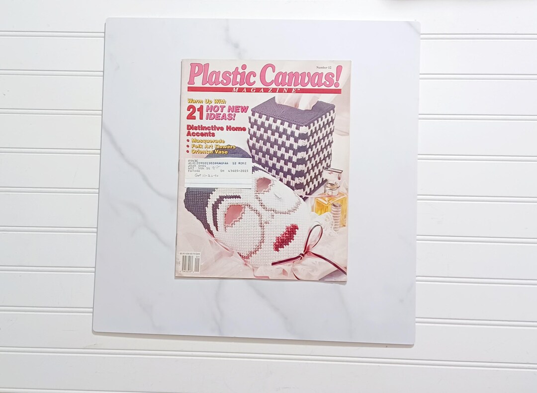 Plastic Canvas Magazine Number 12 Projects Patterns January February ...