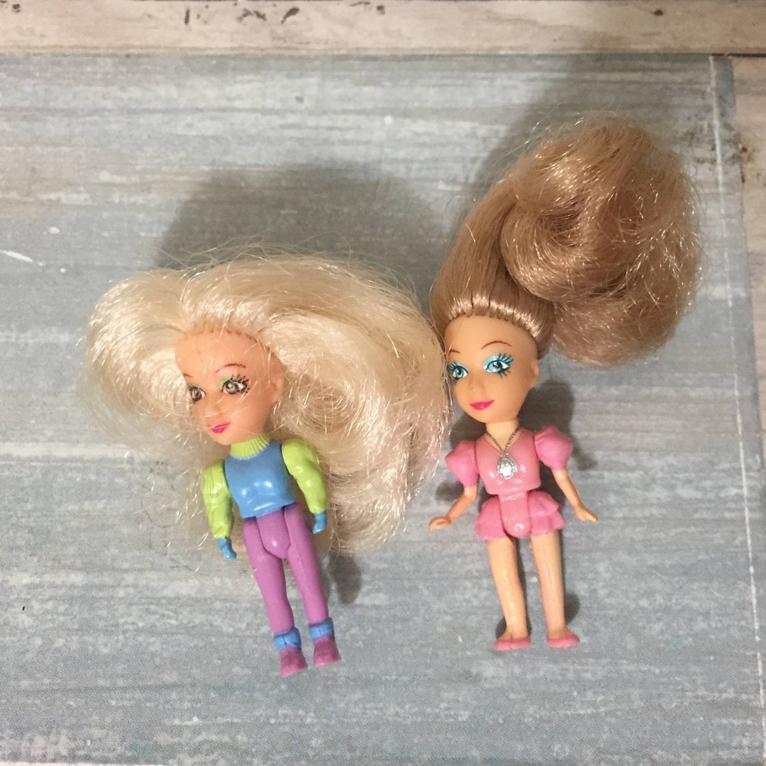 Vintage Meritus Kidgetts Dolls, 1 3/4", Set of 2 Figures - Etsy