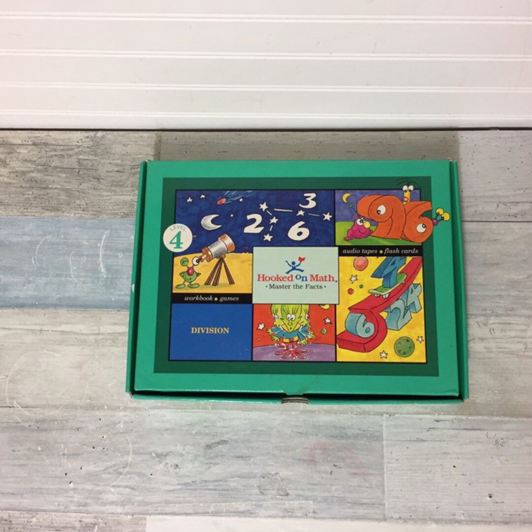 Hooked on Phonics, Level 4 Set, Division Math - Etsy