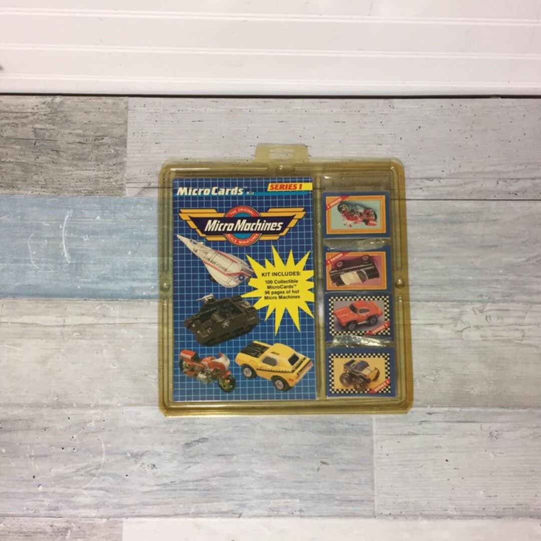Micro Machines Micro Cards Set, 1989 Series 1 - Etsy