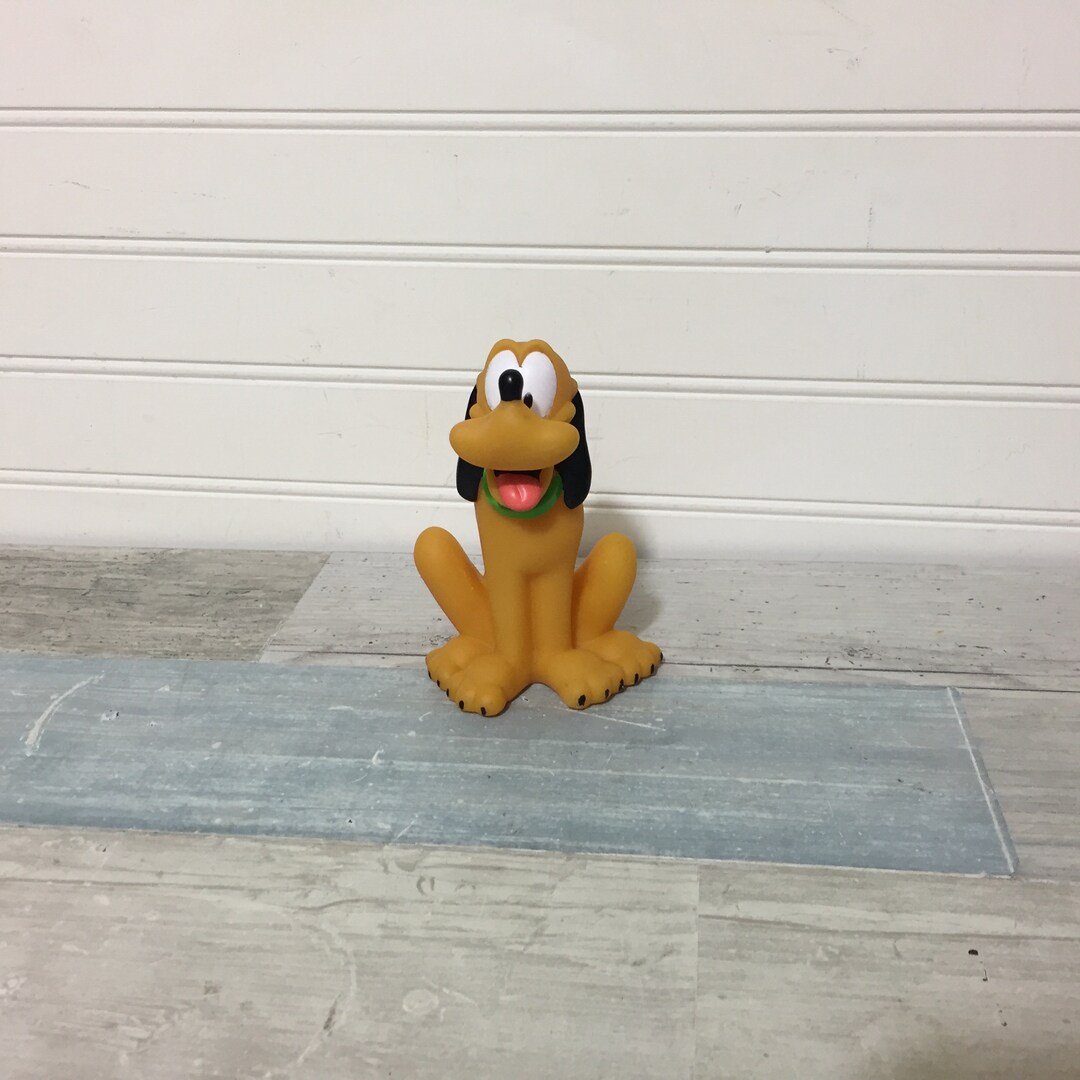 Disney Pluto Plastic Figure Toy 5 - Etsy