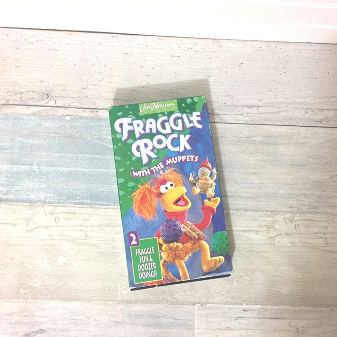 Fraggle Rock With the Muppets VHS, Fraggle Fun, Doozer Doings, Volume 2 ...
